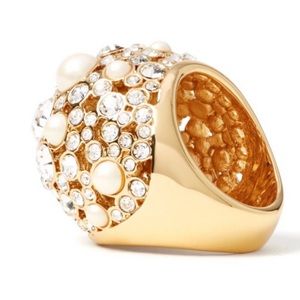 kate spade | Jewelry | Kate Spade Pick A Pearl Cocktail Ring | Poshmark